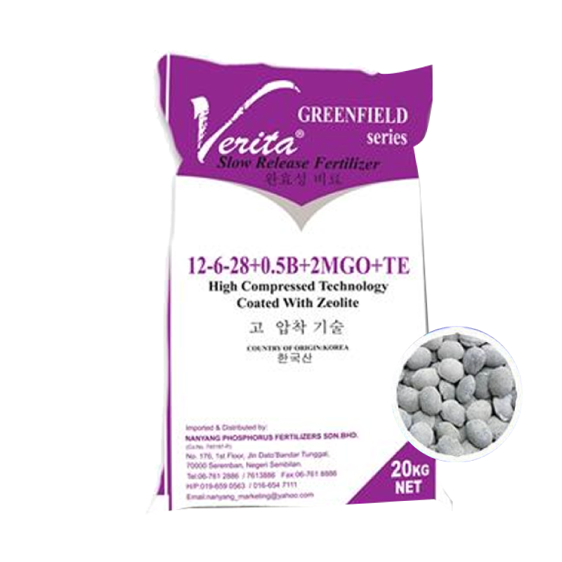 Greenfield NPK 12-6-28+0.5B+2MgO+TE